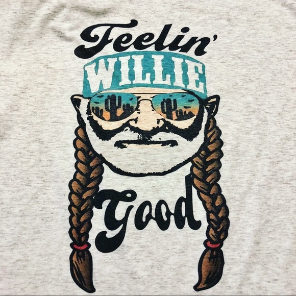 Next Level Apparel | Tops | Feelin Willie Good T Shirt | Poshmark